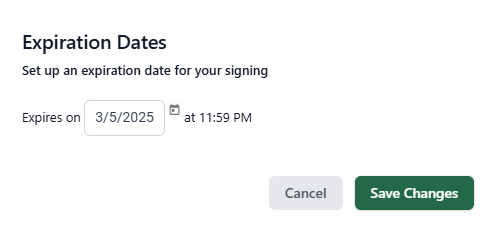 Specify additional signing options (Authentisign for TransactionDesk)