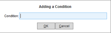 Set up conditions or contingencies (Back Office)