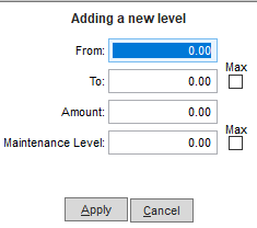 Set up a transaction fee (Back Office)