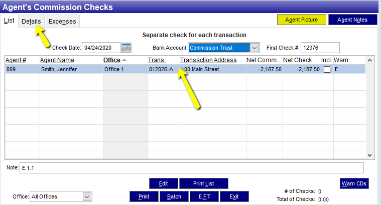 Fix overpayment of commission (Back Office)