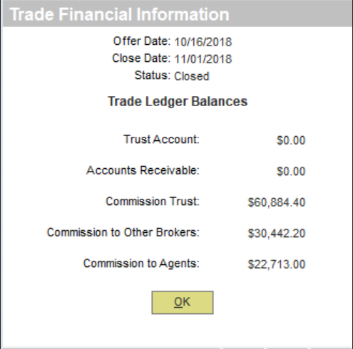 Review agent commissions (Back Office)