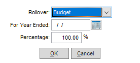 Prepare a budget based on transactions projected to close (Back Office)