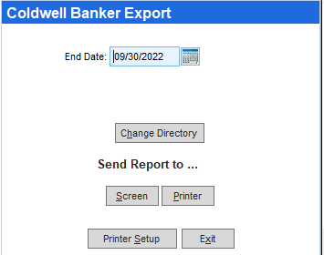 Coldwell Banker Canada: Franchise reporting (Back Office)
