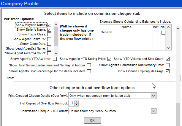 Set up commission payment options (Back Office)