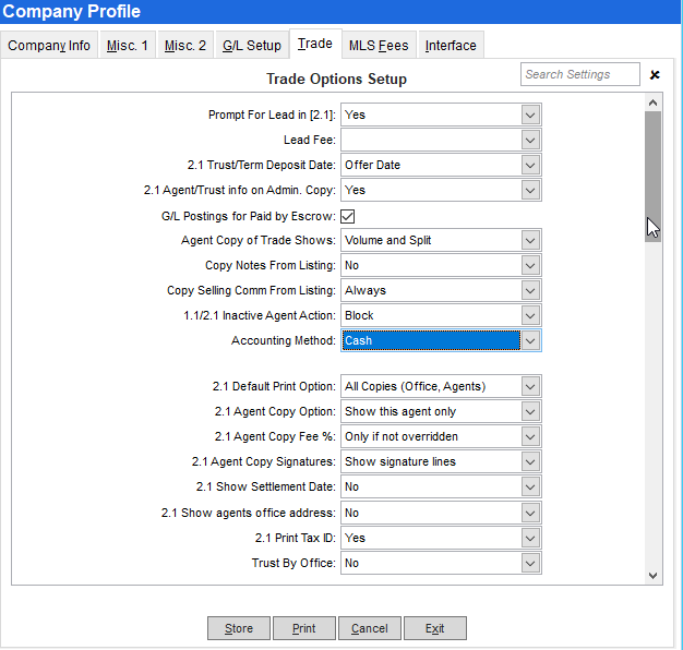 Coldwell Banker Canada: Franchise reporting (Back Office)