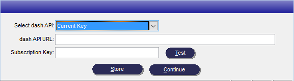 Enable the dash integration (Back Office)