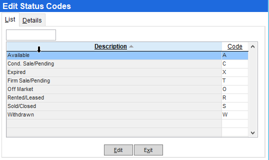 Configure listing options (Back Office)