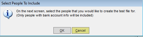 Create an Electronic Funds Transfer (EFT) test file (Back Office)