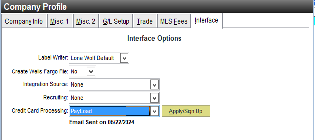 Use LW Pay powered by Payload for credit card processing (Back Office)