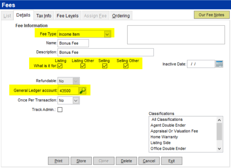 Process an agent bonus (Back Office)