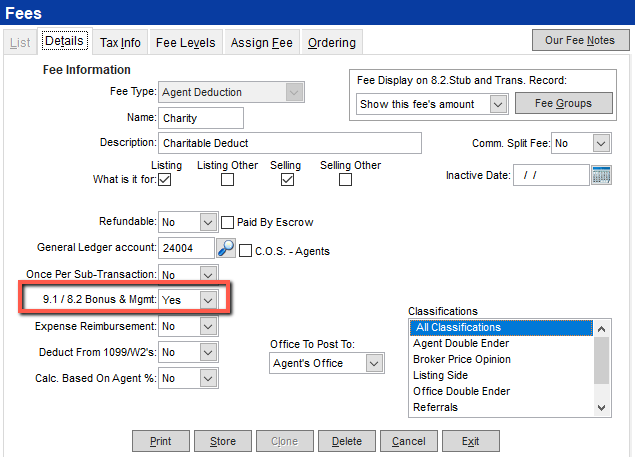 About deducting funds from staff payroll (Back Office)