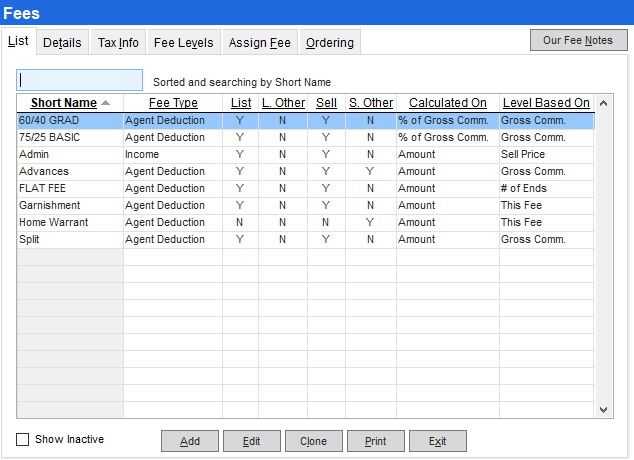 Set up a transaction fee (Back Office)