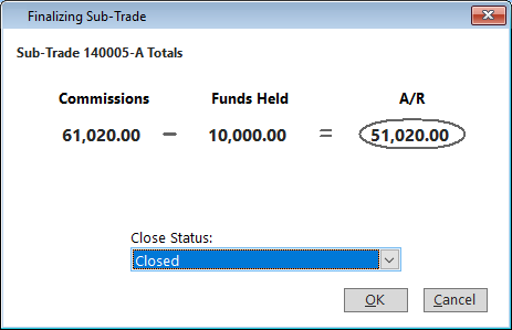 Mark a transaction as fallen through (Back Office)