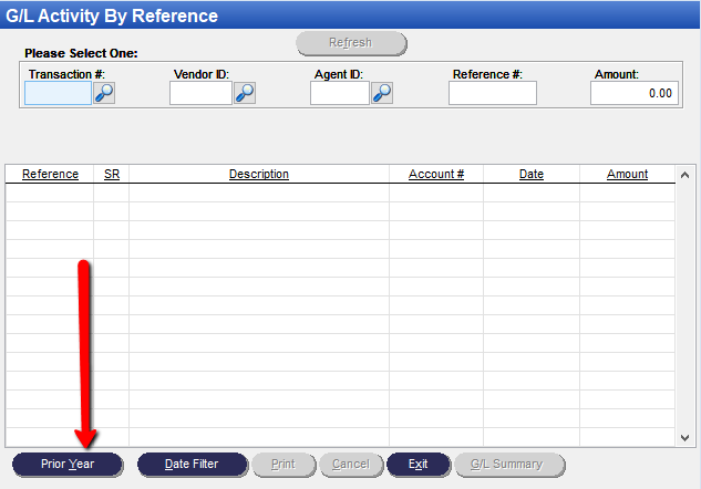 View general ledger details from a prior closed year (Back Office)