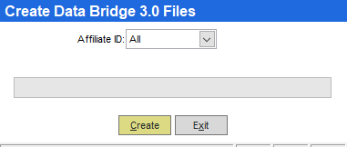 BHHS: Create Data Bridge files for transmission (Back Office)