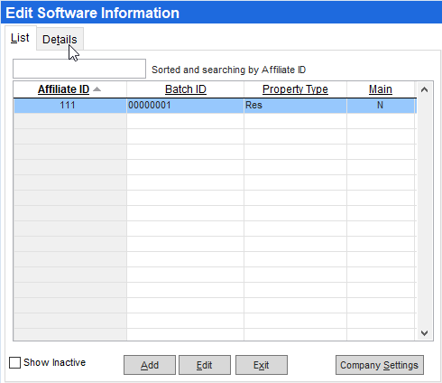 BHHS: Add an affiliate (Back Office)