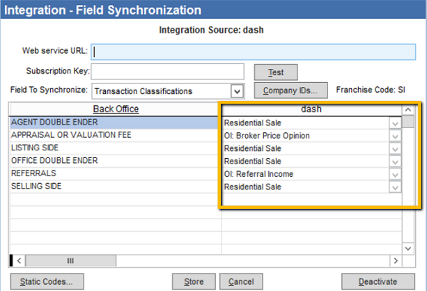 Why is my listing in dash not linked to my transaction from Back Office?