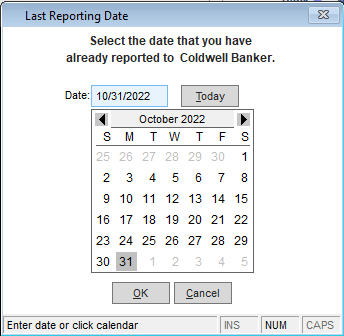 Coldwell Banker Canada: Franchise reporting (Back Office)