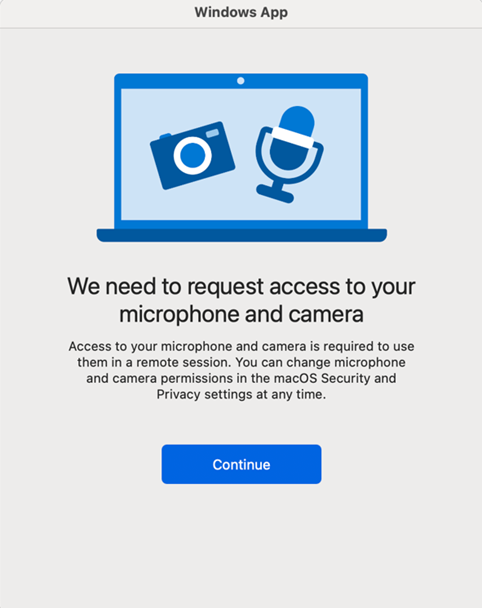 Install Windows App on a Mac (Back Office)