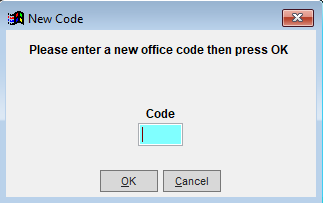 Update the list of offices in Back Office