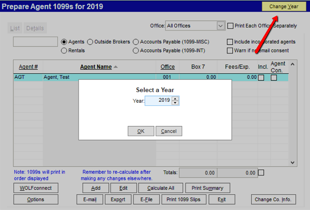 Reprint 1099s for a prior year [U.S.] (Back Office)