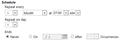 Send a custom report when a threshold is reached (Back Office)