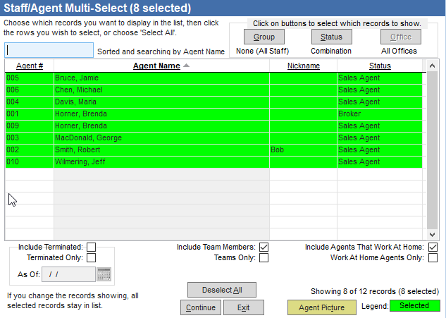 Run a custom report (Back Office)