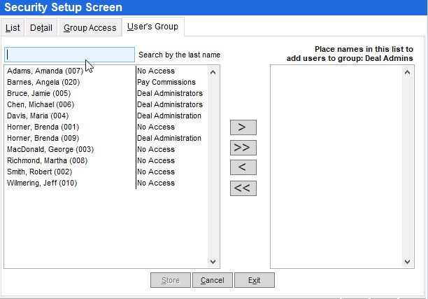 Add or edit a user group (Back Office)
