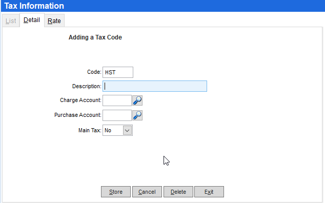 Set up sales tax information (Back Office)