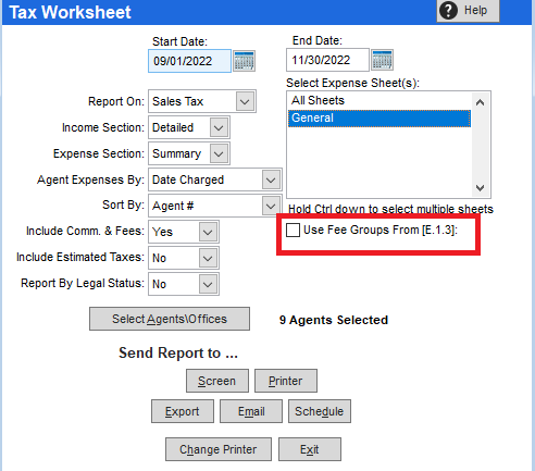 Create a fee group (Back Office)