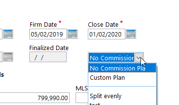 Create and apply a commission plan (Back Office)
