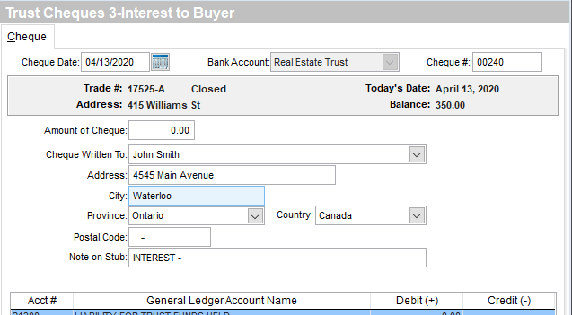 Pay out a transaction - Scenario 1: Trust or escrow, commission trust ...