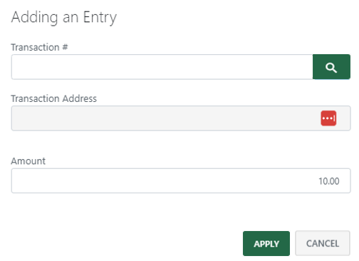 Transfer funds from general to another account (new Back Office)