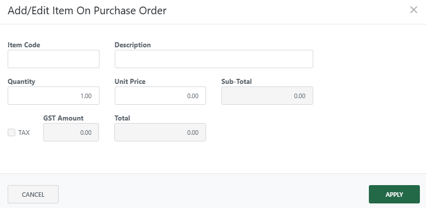 Work with purchase orders (new Back Office)