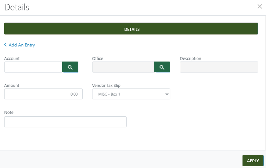 Manage recurring accounts payables (new Back Office)