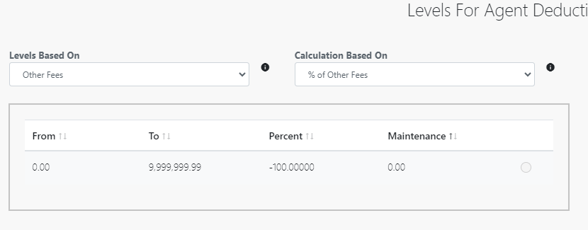 Set up a mentor fee (new Back Office)