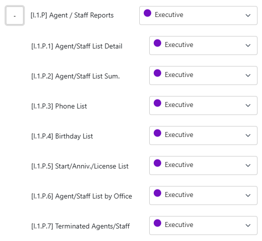 Set permissions (new Back Office)