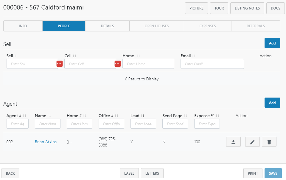 Add a property listing (new Back Office)