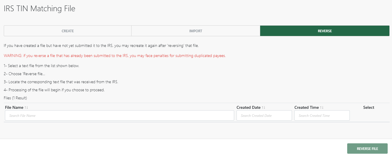 Verify social security numbers on file [U.S.] (new Back Office)