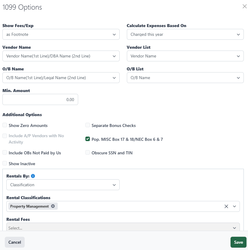Prepare 1099s [U.S.] (new Back Office)