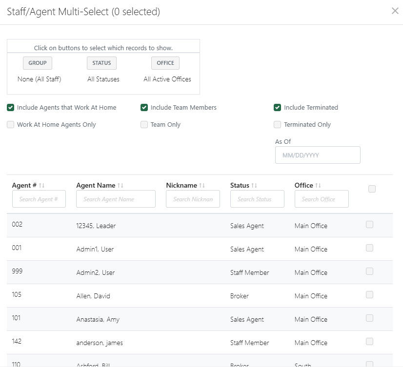 Review employee payroll history or record of employment (new Back Office)