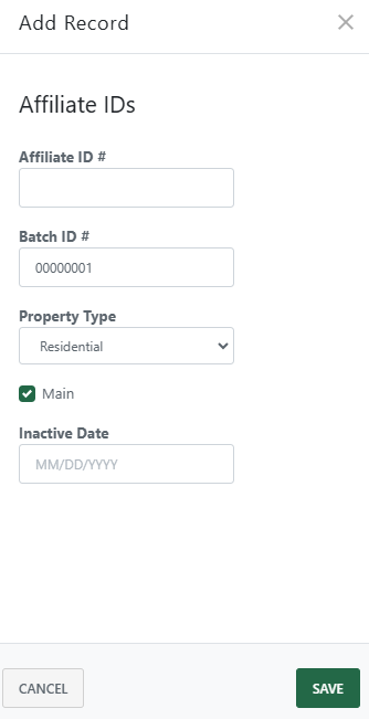 BHHS: Add an affiliate (new Back Office)