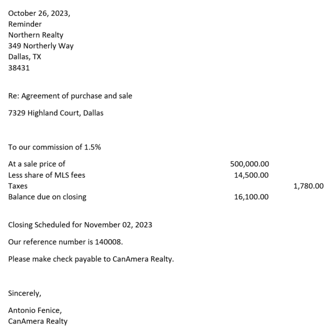 Invoice an outside broker (new Back Office)