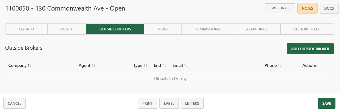 Create a transaction (new Back Office)