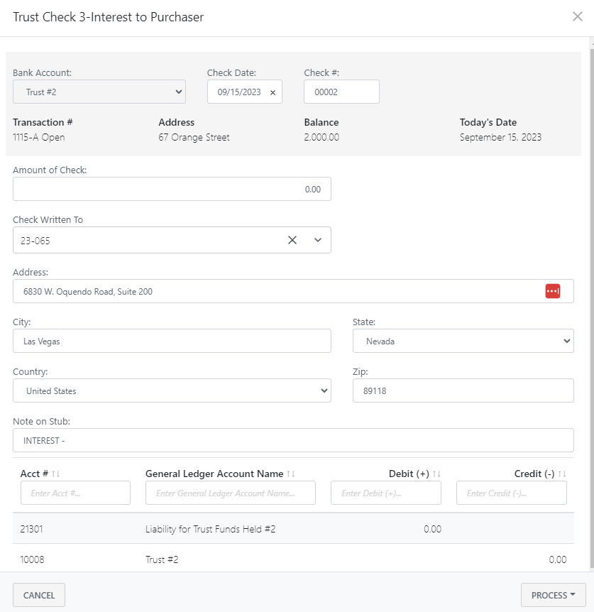 Pay out a transaction-Scenario 1: Trust or escrow, commission trust ...