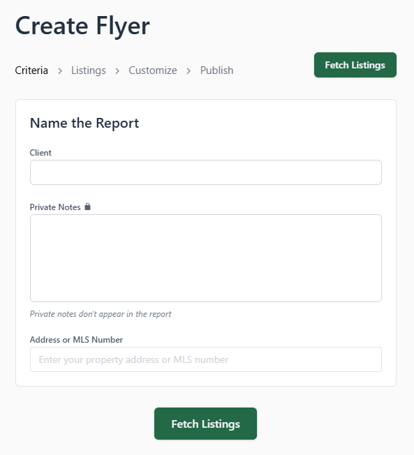 Create a flyer (Cloud CMA)
