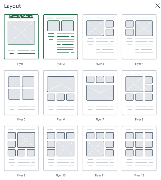 Create a flyer (Cloud CMA)