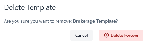 Rename or delete a template (Cloud CMA)