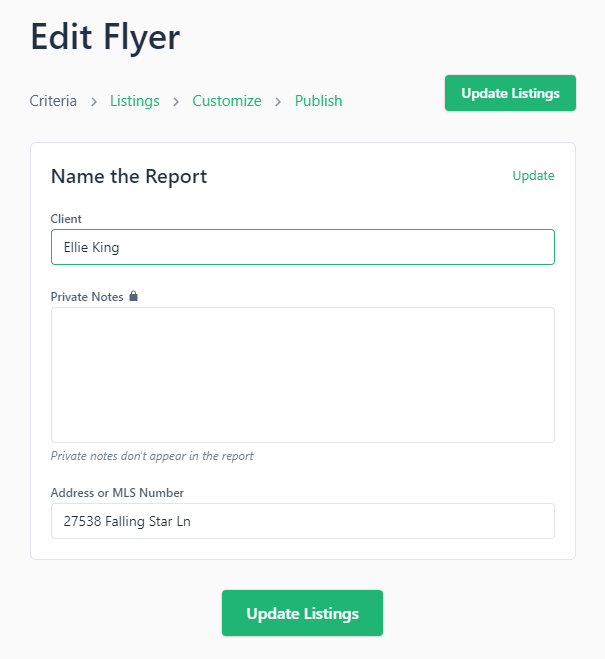 Create a flyer (Cloud CMA)