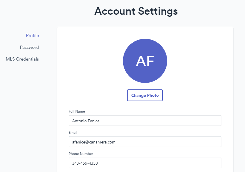 Update your user profile (Cloud MLX)